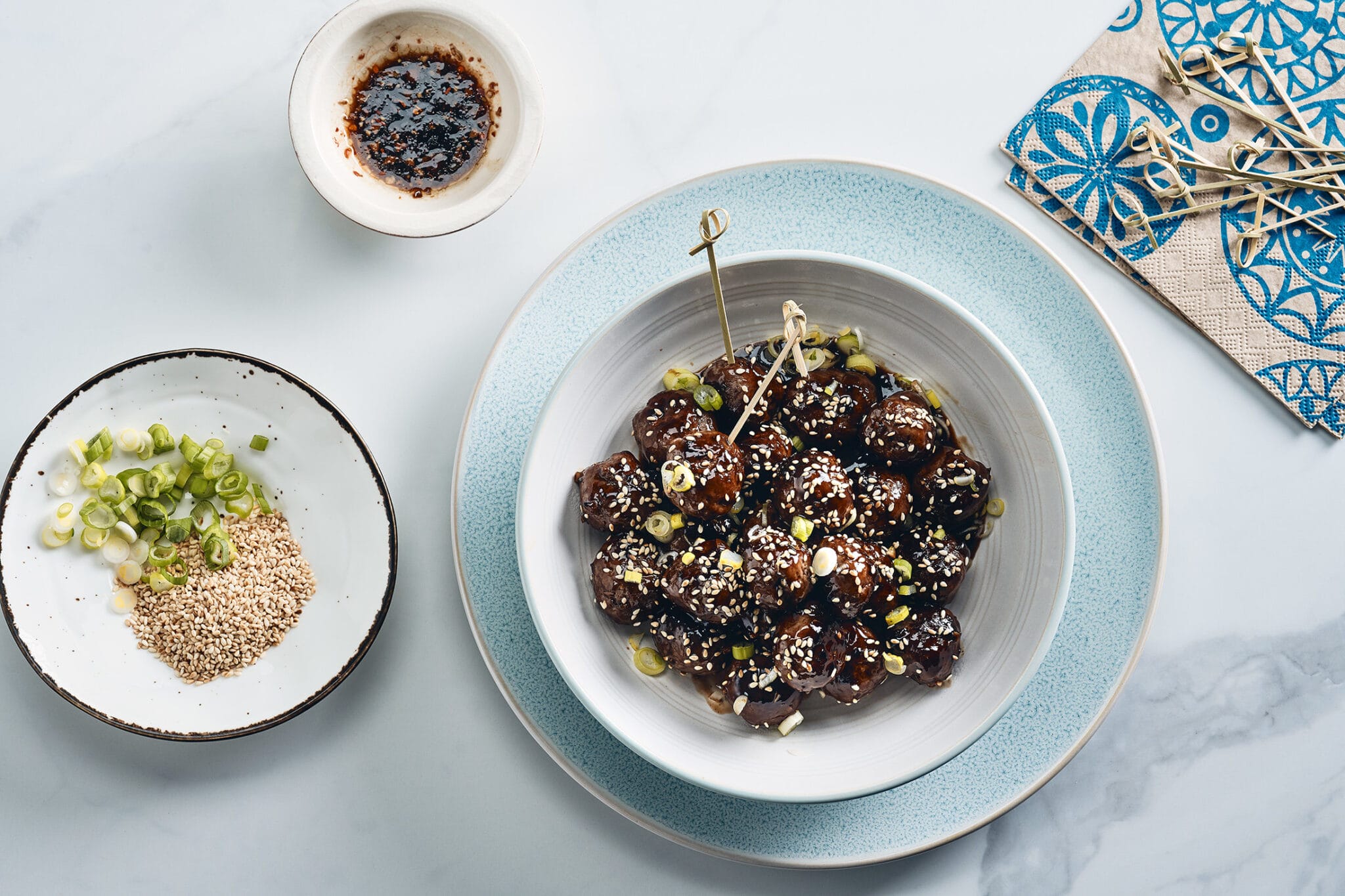 Asian Glazed Venison Meatball Nibbles - First Light USA