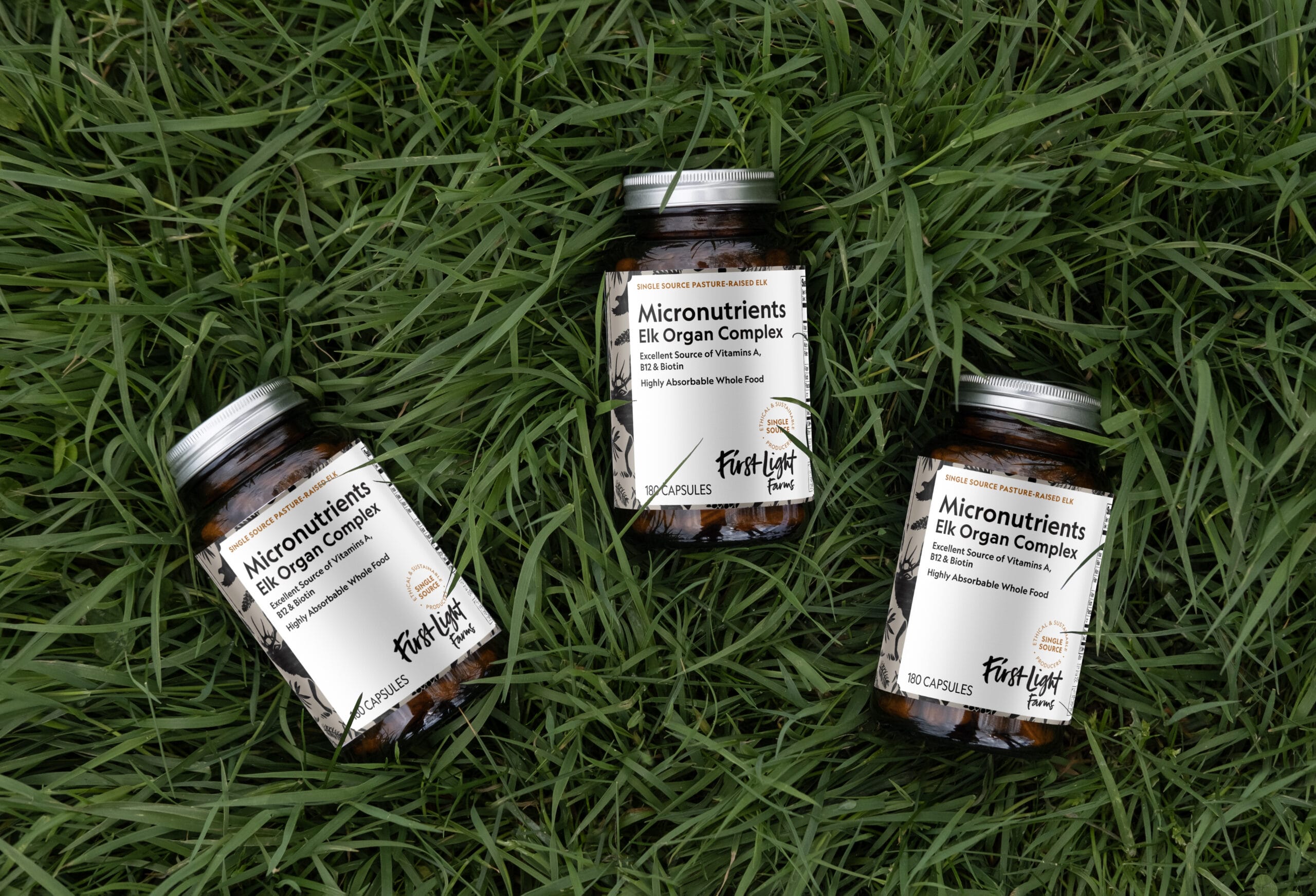 Elk Organ Capsules - First Light USA