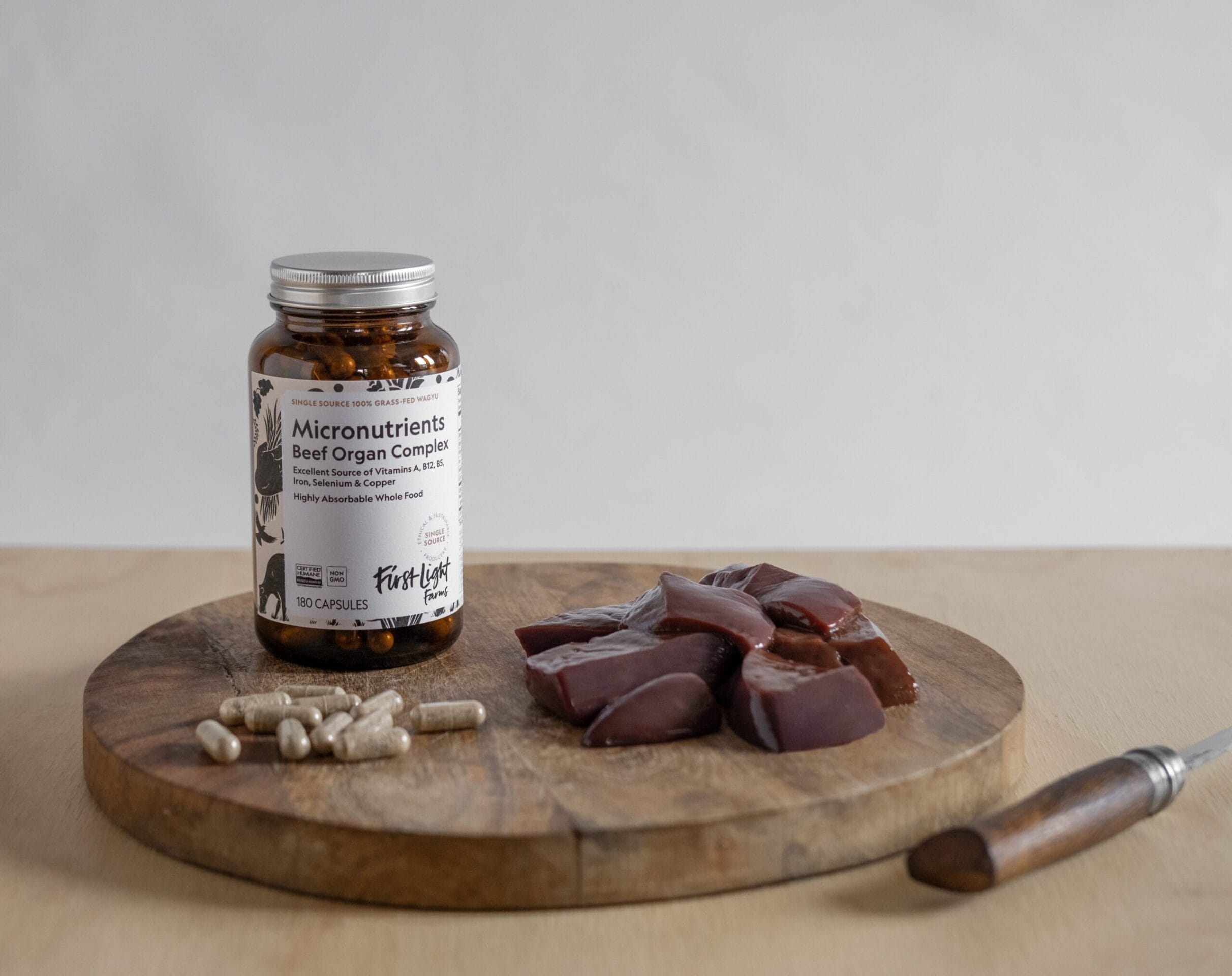 Wagyu Beef Organ Capsules - First Light USA