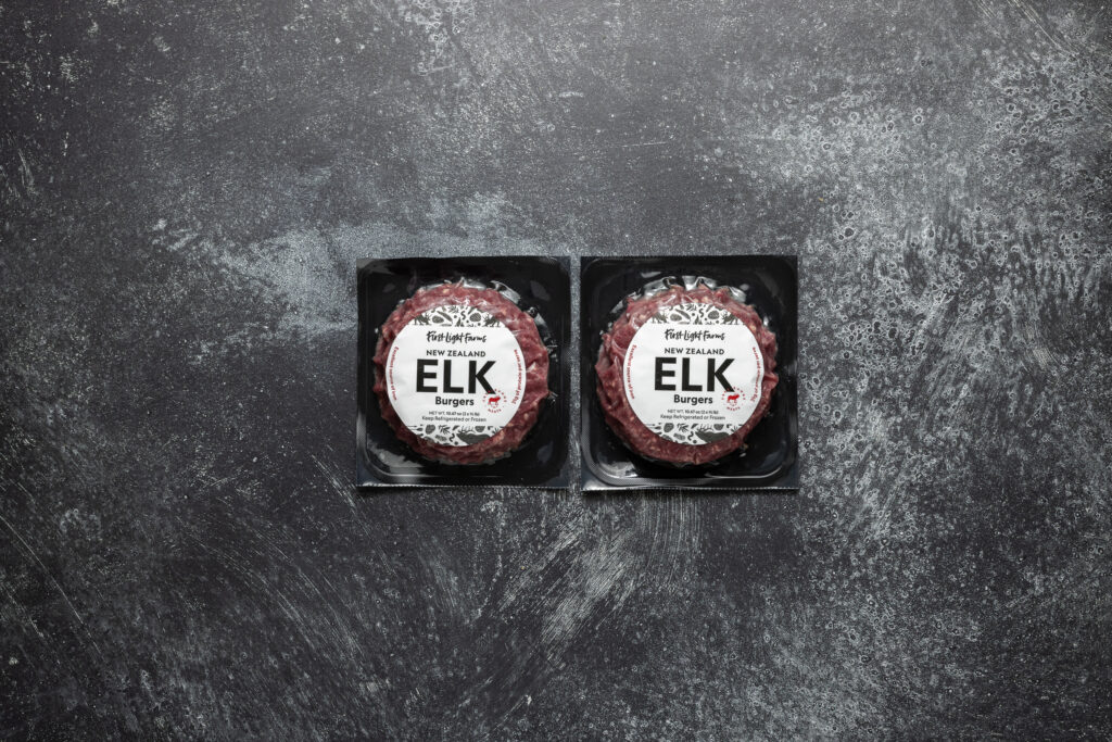 Elk Burgers (Two 2-packs) - First Light USA